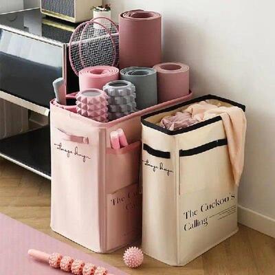 Yoga Mat Basket Workout Equipment Corner Storage Organizer