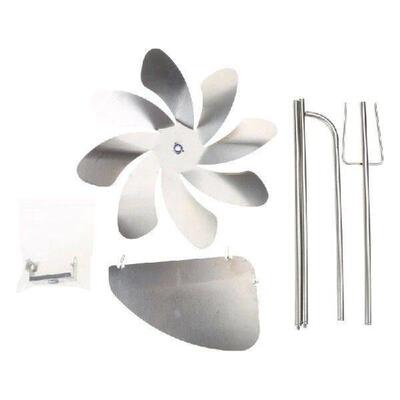 Wind Spinner Rotation Unique Magical Metal Windmill