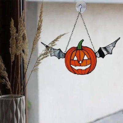Halloween Window Sun Catcher Acrylic Bat Sun Catcher