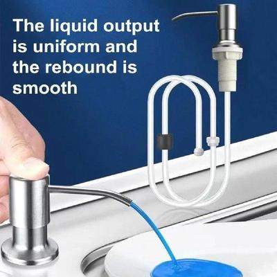 Soap Dispenser for Kitchen Sink Stainless Steel Countertop