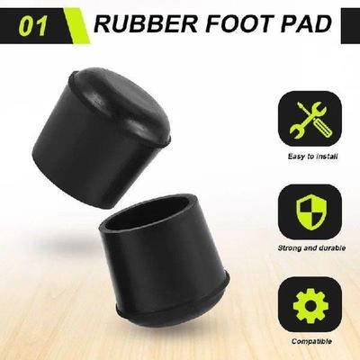 B61A-Rubber Furniture Crutch Feet Stool Chair Leg Tip Pad
