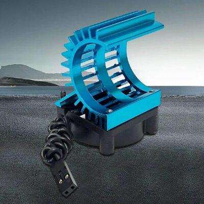 RC 380 390 2838 2845 2847 Motor Cover HeatSink Cooling Fan