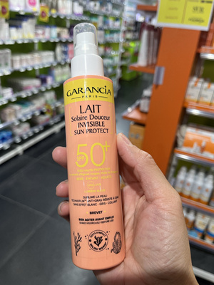 法国本土版Garancia神奇魔术防晒喷雾防晒乳霜150ml