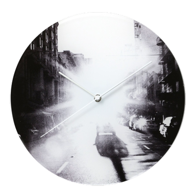 日本挂钟CHAMBRE树脂圆形艺术