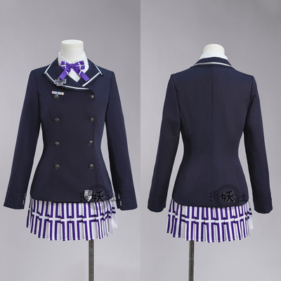 [尾款中]漫妖社 少女前线HK416 jk制服 绯染薄樱 少前可露凯cos服