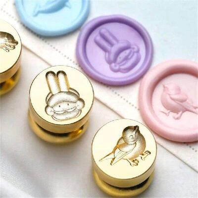 Animal Wax Seal Stamp Foxes Sealings Wax Stamp for Gift