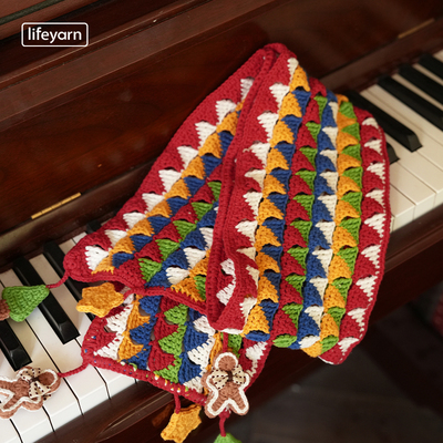 圣诞新品小围巾材料包