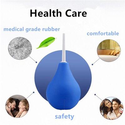 Medical Enema Irrigator Enema Bulb Syringe Anal Douche Clean