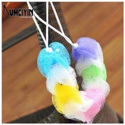 Back Scrubber Bath Shower Mesh Sponge Body Brush Wash Puff