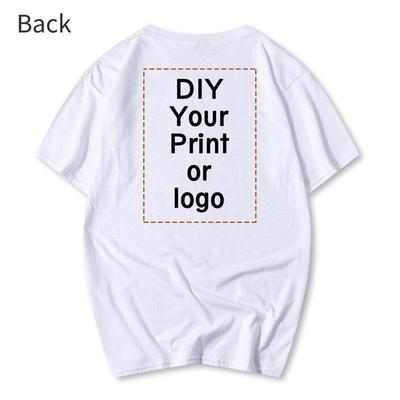 Customized Printed fashion T shirt Harajuku Women Top DIY Yo