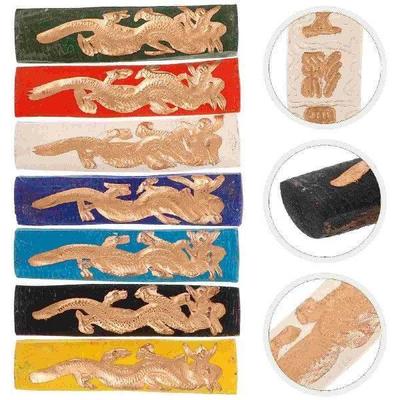 7 Pcs Ink Stick Tradition Chinese Handmade for Writing