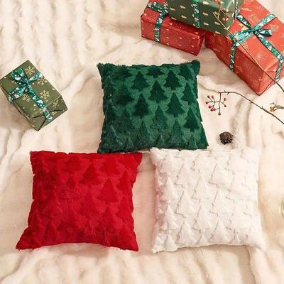 1PC Christmas Decorative Pillow Covers Cushion Cover Couch C