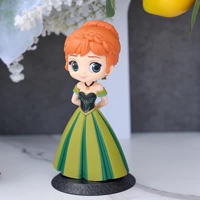 14cm Frozen Elsa Anna Princess Figures PVC Model Doll Actio