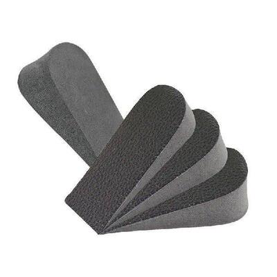 1 Pair 1/2/3cm Invisible Height Increased Insoles Heel Pads
