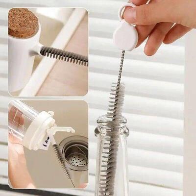 Bottle Cleaner Brush Set 4X Water Bottle Cleaning Scrubber