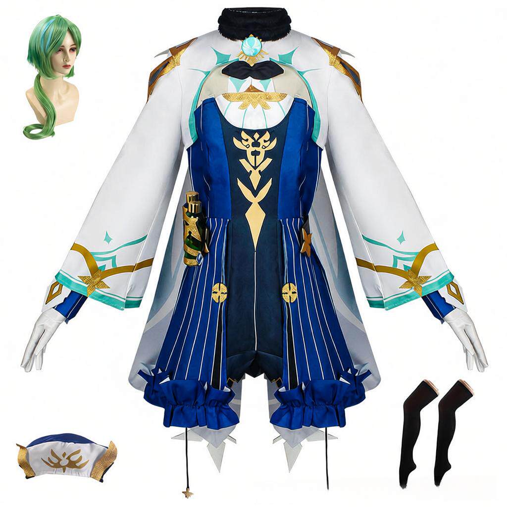 砂糖cos服甜度西风骑士团SATO炼金术师女装砂糖骑士cos服装