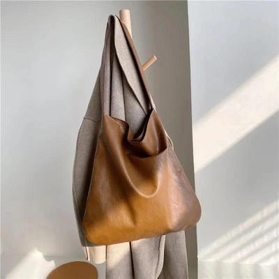 Luxury Handbag Totes Vintage Pu Leather Shoulder Bags For Wo