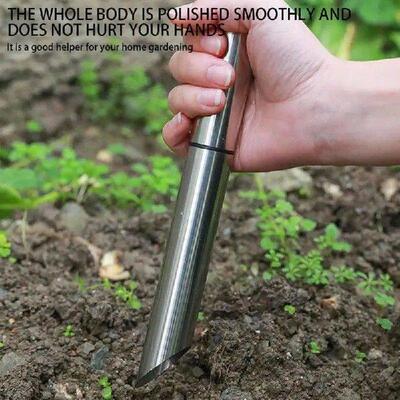 Bulb Planter Tool Manual Garden Transplanter Tool Portable