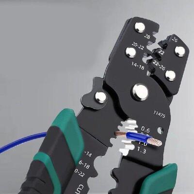Crimper Cable Cutter Wire Multifunctional Stripping