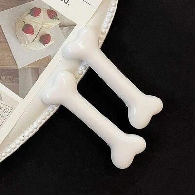 2pcs Funny bone hair accessories, hair clip edges, cute hair