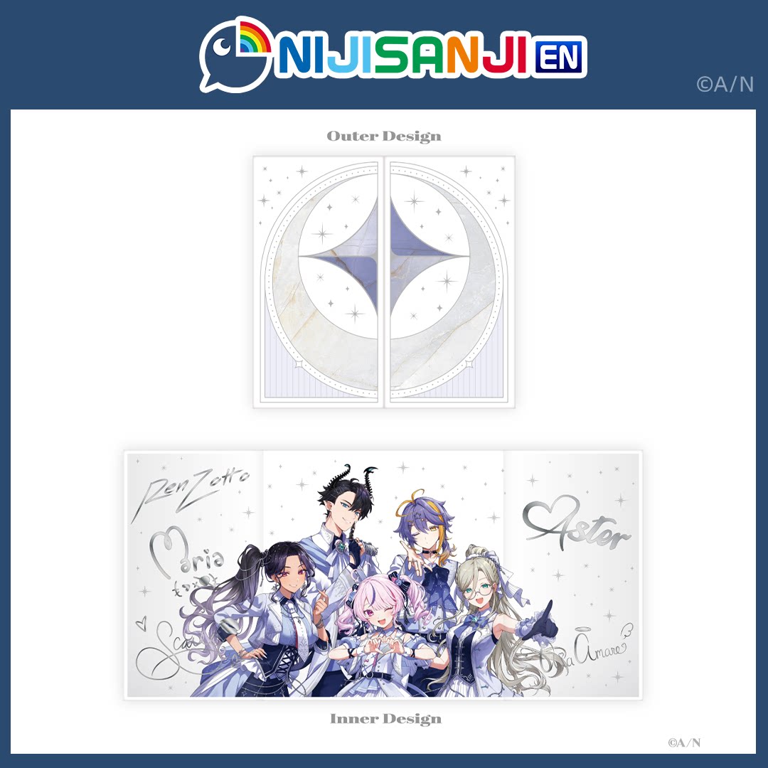 【现货】NIJISANJI【ILUNA 2nd Anniversary】签名板
