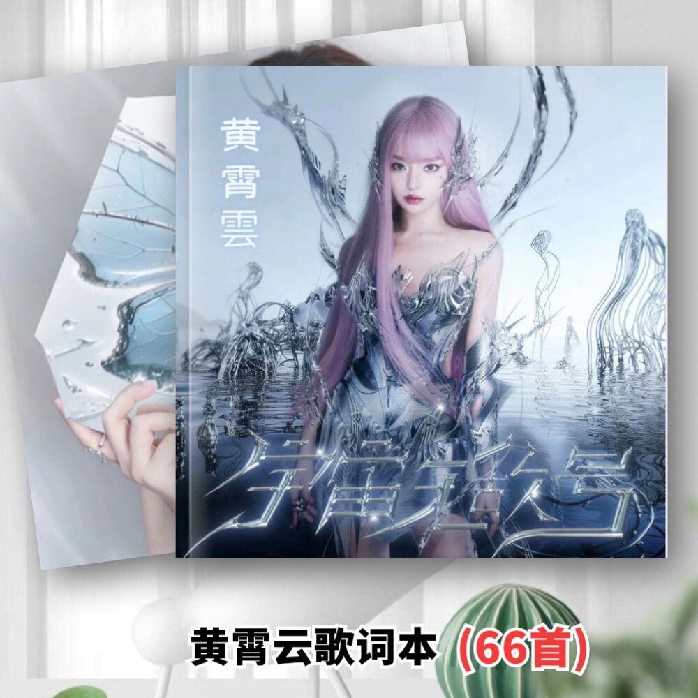 黄霄云演唱会歌词本写真相册周边礼品写真故事集相册照片画册66首