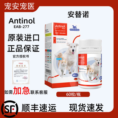 Antinol安替诺新西兰原装进口277安适得宠物鱼油软骨素犬猫咪通用