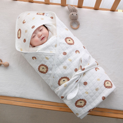 纯棉新生儿包被包单全棉襁褓裹巾