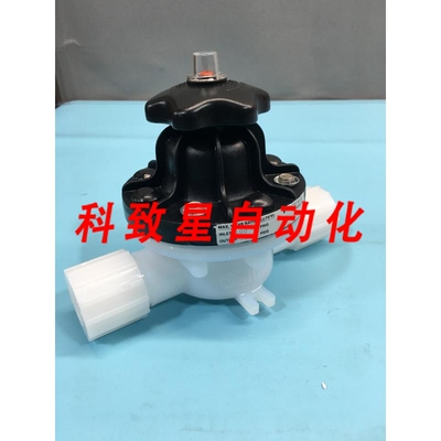 工业配件FLUOROWARE 201-68S MANUAL OPERATED DIAPHRAGM VALVE 1