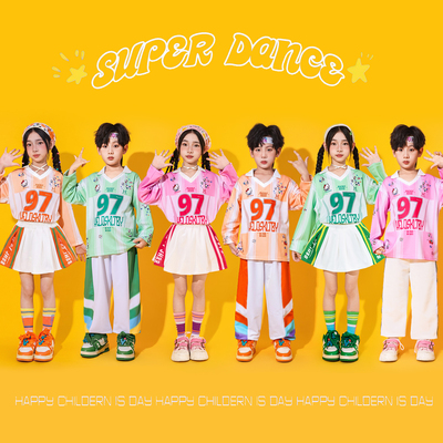秋季儿童演出服小学生运动会开幕式服装班服啦啦队幼儿园舞蹈表演