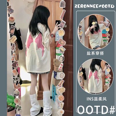 女大童夏季新款运动连衣裙两件套