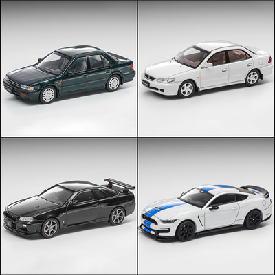 拓意四六代雅阁野马R34赛车模型