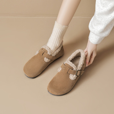 奥古狮登加绒勃肯鞋女2025冬