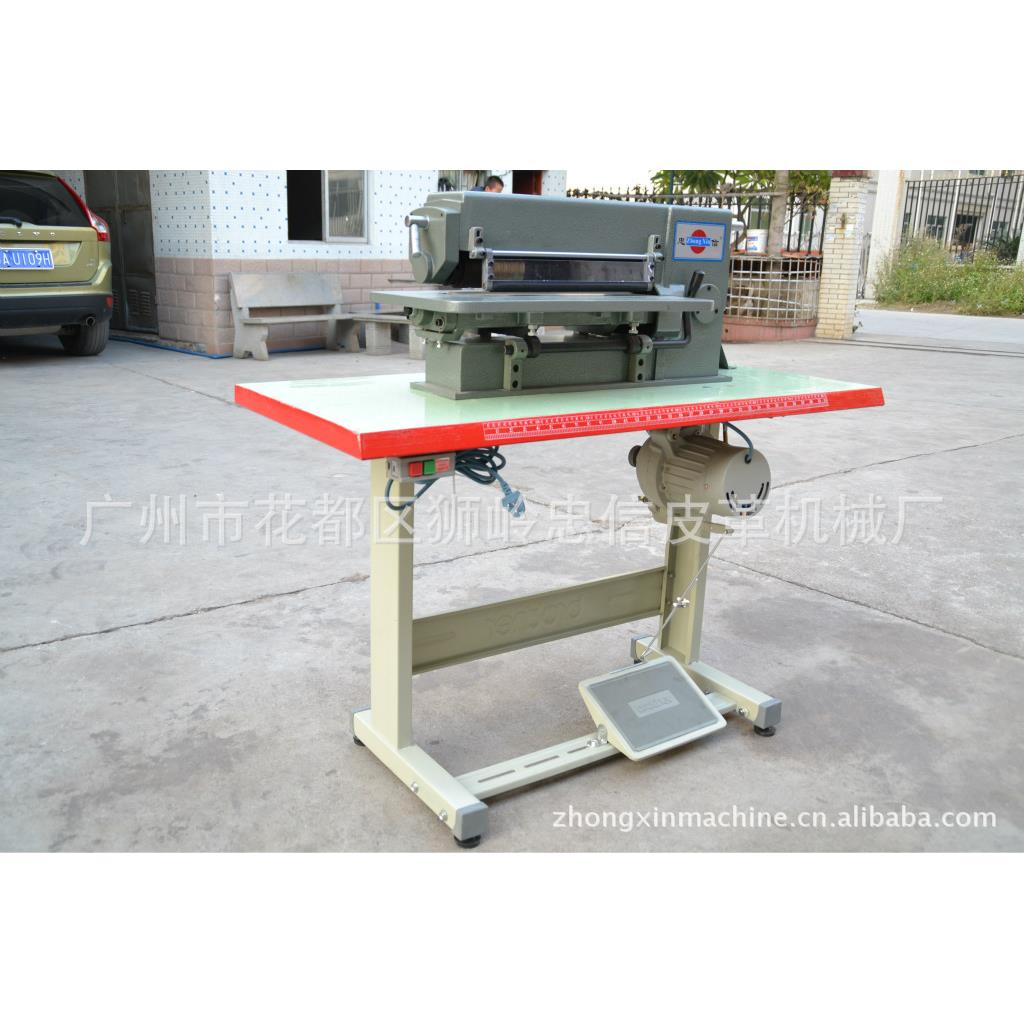 特价皮具皮革加工机械分条机 皮带自动开条机ZX-12工厂出口
