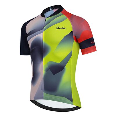RAUDAX Men's Short Sleeve Motocross Cycling Jersey Downhill