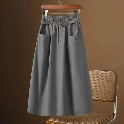 Stylish Skirts For Women Casual Woman Skirt Midi Korean Fash
