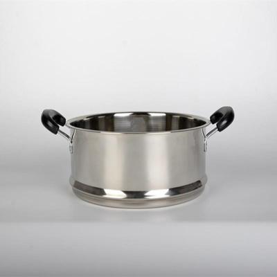 奶锅蒸笼家用不锈钢蒸锅篦子16cm18cm20cm24蒸屉蒸格笼屉小号