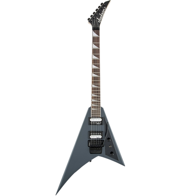 Jackson杰克逊JS系列Rhoads JS32哑光灰色磨砂黑色叉子燕尾电吉他