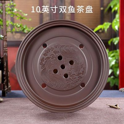 紫砂功夫茶具套装家用客厅小套简约潮汕陶瓷茶盘茶壶茶杯泡茶套装