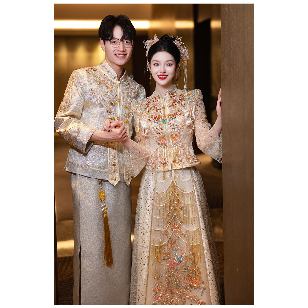 熙饶出租秀禾服新娘高级2026年中式婚纱结婚礼服重工奢华秀和服女
