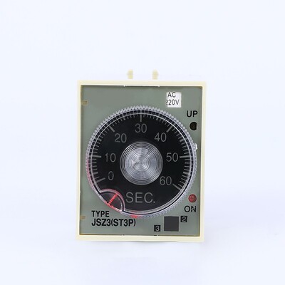 ST3P A-B-A-C-D-E-F-G JSZ3可调通电时间继电器380V 220V DC24V