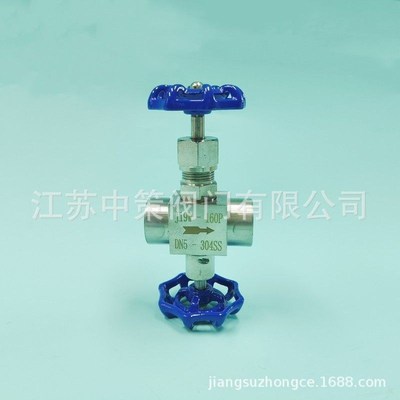 J19H-100P J19H-160P J19H-320P不锈钢压力表三通针型阀 SS304