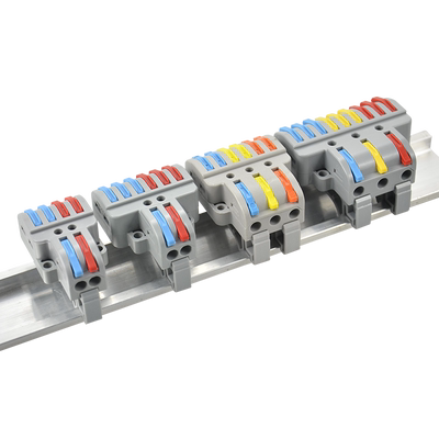 WG快速接线可卡导轨二进四出