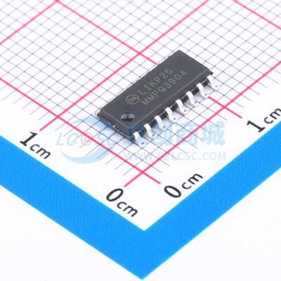 MMPQ3904 SOIC-16 三极管(BJT) onsemi(安森美)全新原装 电子元器