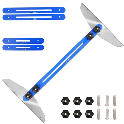 新款楼梯尺 多功能折叠尺 家居工具 Stair Tread Gauge