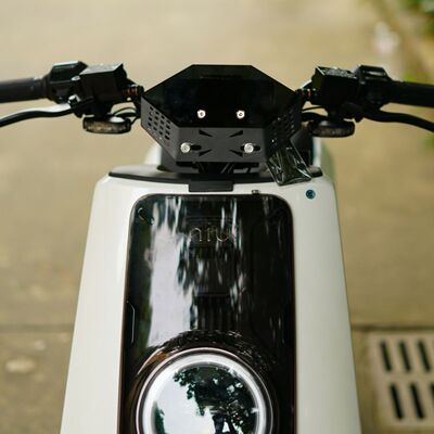 适配25款电动车小牛NT挡风板NLTciti前置挡风板中置手机支架改装