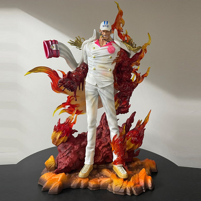 海贼王三大将-赤犬共鸣时代动漫潮玩周边生日礼物GK手办模型摆件