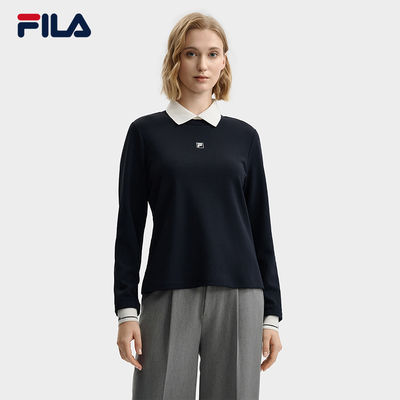 FILA斐乐女子长袖POLO