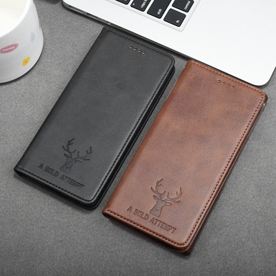 适用OPPOA3X手机壳翻盖皮套oppoa3活力版前后防摔保护套PKD130磁吸带盖插卡高档硅胶软壳复古商务男女
