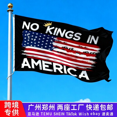 3X5FT美式无王国旗定制双面涤纶